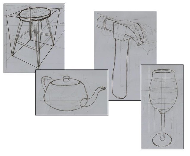 Random Objects Pencil Sketches | Name - Random Objects Penci… | Flickr